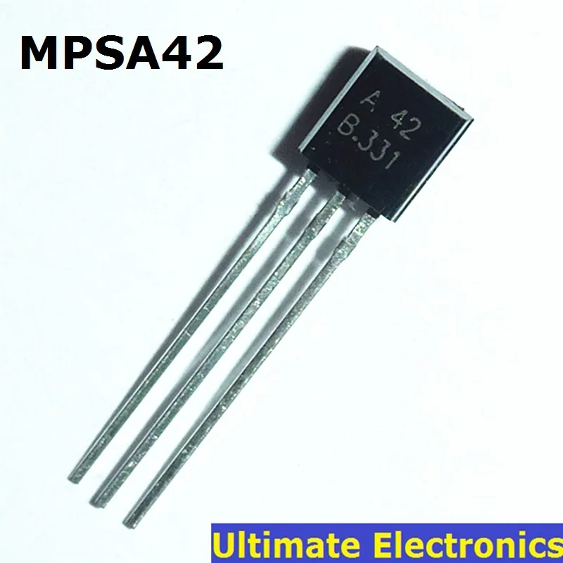 50pcs/lot MPSA42 TO 92 0.5A / 300V NPN Transistor|npn transistor|mpsa42 ...