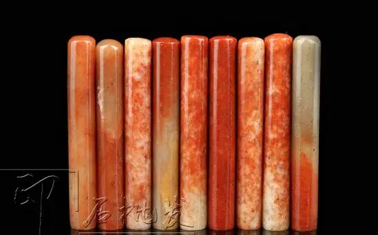 Shoushan Stone Seal Zhejiang Red Circle Chapter Calligraphy Printing ...