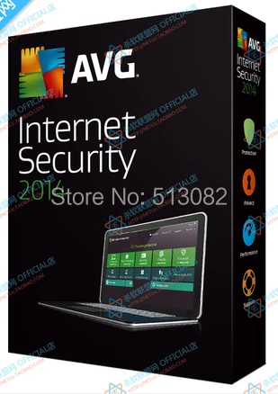 AVG Internet Security 2015 2014 Full function 2 Years/3 PCs/3 Users ...
