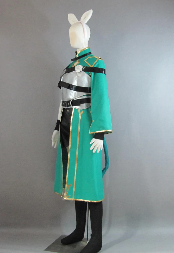 Sword Art Online GGO Shino Asada ALO Cait Sith Archer Cosplay Costume ...
