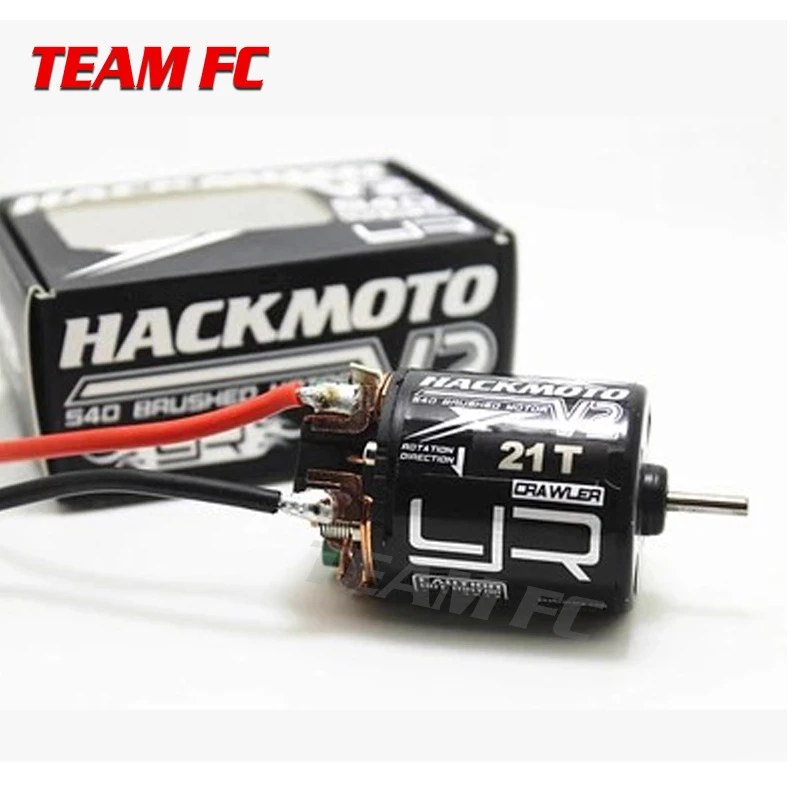 YEAH RACING 21T 35T 45T 80T Brushed Hack motor 540 for RC Car 1/10 Rock ...