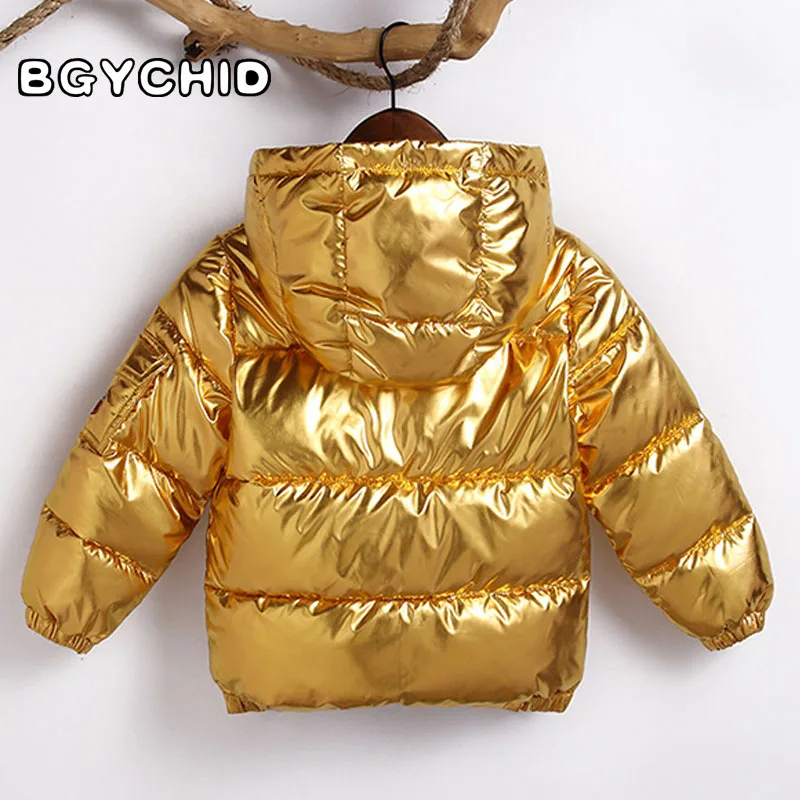 Winter Jacket For Boy Hooded Gold Winter Jacket Ski Clothes Girl 5 ...