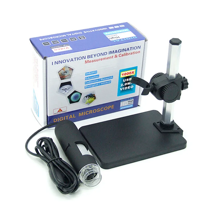 USB Magnifying Glass 1000x Times High Definition Digital Microscope 