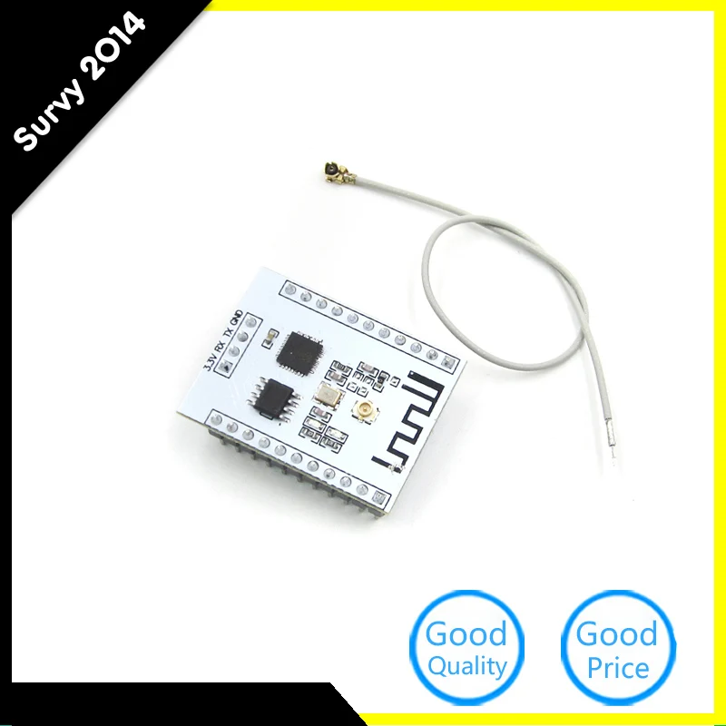 1 Pcs Esp8266 Serial Port Module Send Receive Io Lead Out Wifi Wireless