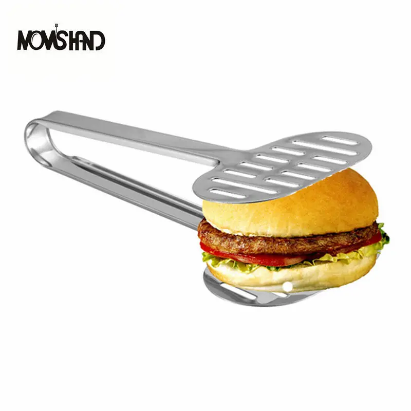 Mom's Hand Kitchen Cooking Tools Kitchen Stainless Steel Tong Clip ...