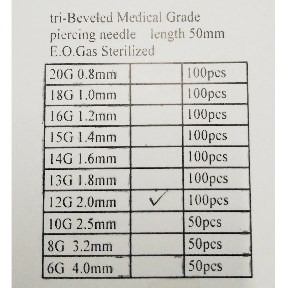 Купить шт./упак. 100 Tri-скошенные медицинская ранг хирургическая ...