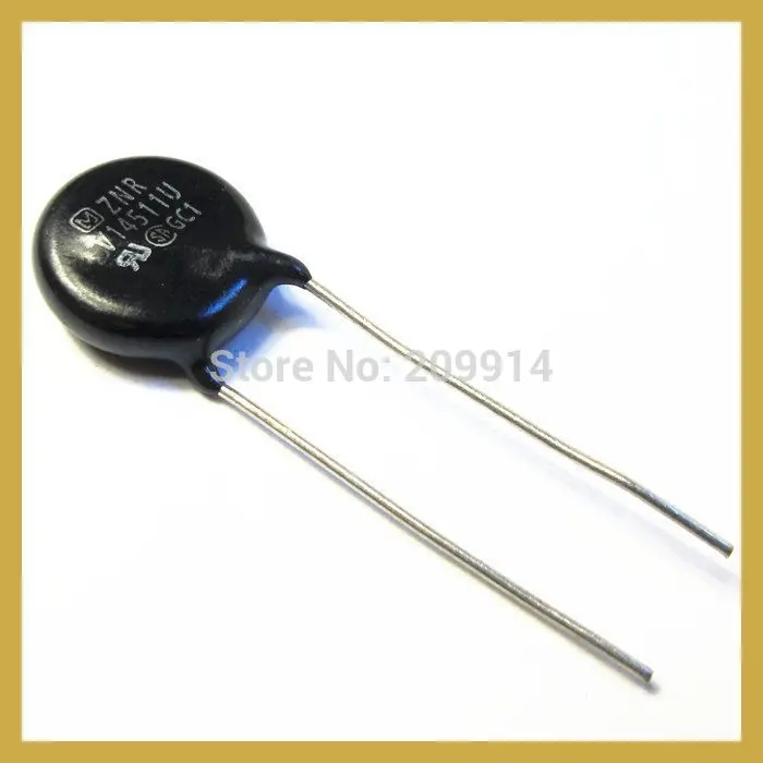 Imported Varistor ZNR V14511U 14D511 14K511 14 % per 511 510V-in ...