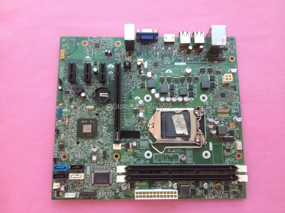 For DELL OptiPlex 390 Desktop Motherboard 48.3EQ01.011 Motherboard 100% ...