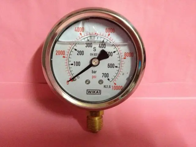 Wika 213.53.063 700bar g1/4b 지진 압력 게이지|pressure gauge for sale|pressure gauge manometerpressure ...