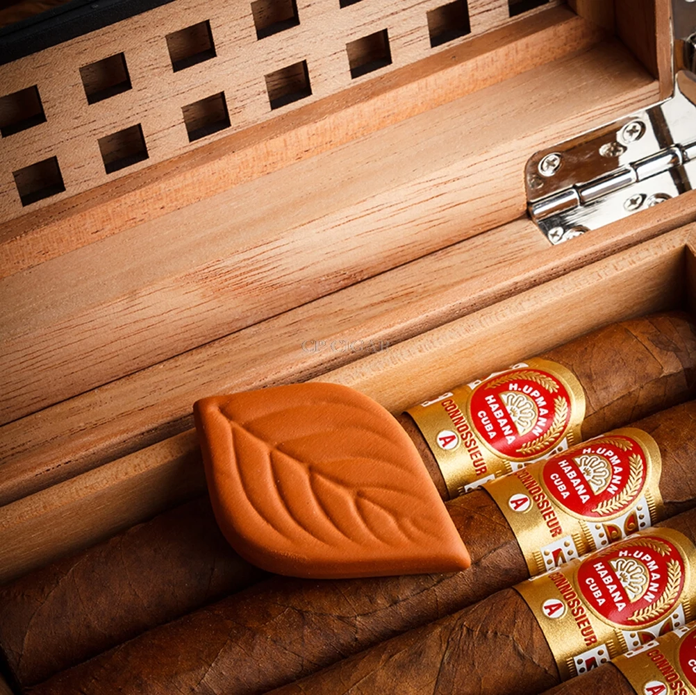 GALINER Cigar Humidifier Reusable Leaf Clay Pierre Hydrostone Cigarette ...