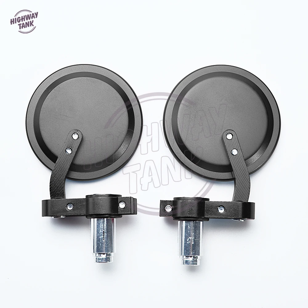 Universal Motor Bike Modified Retro Folding Motorcycle Mirror Billet ...