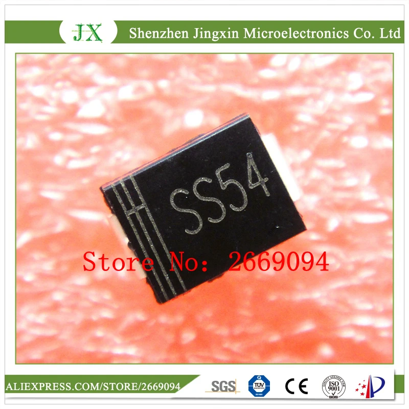 100 Uds SMD SS54 SK54 1N5824 SMC 5A 40V diodo|diode 5a|diode ss54diode ...
