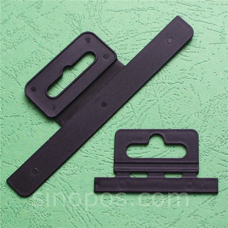 Molded Flat Euro Hanger, bag package hang tabs slot hole hanging tab ...
