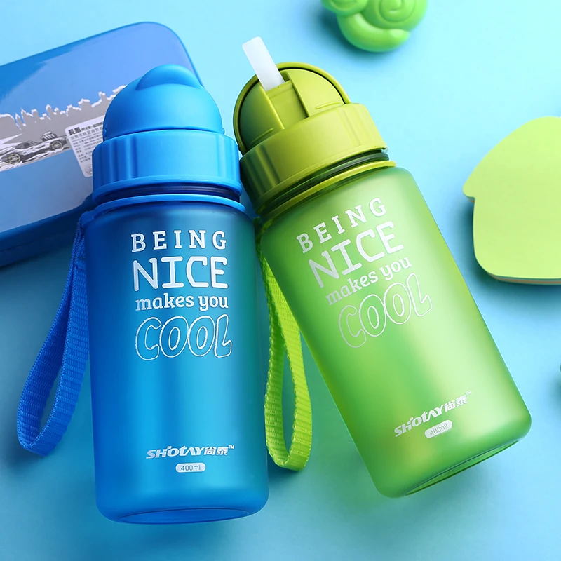 Aliexpress.com : Buy 400ML Water Bottles for Children Plastic Water ...