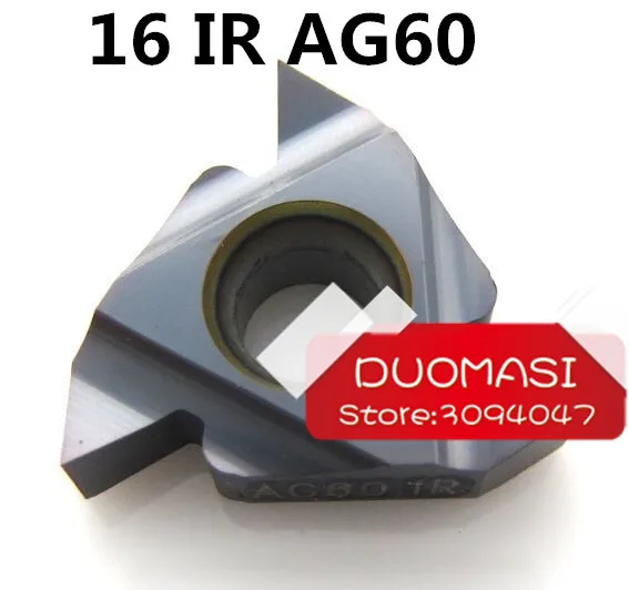 Buy 16ir Ag60 Carbide Threading Inserts 60 Degree