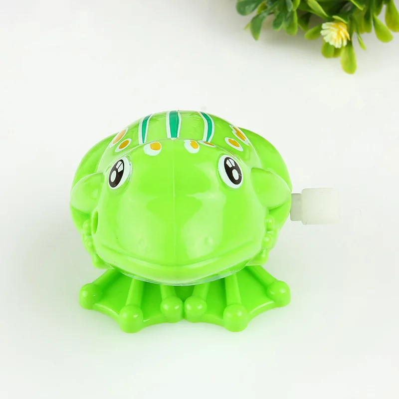 Plastic Frogs Clockwork Toys Nostalgic Parents Interactive Children ...