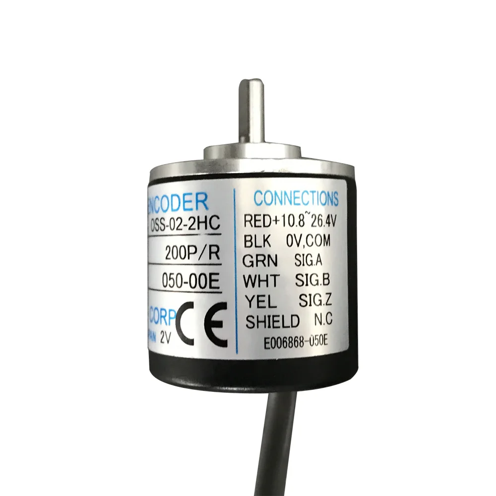 New 30mm outer size NEMICON mini encoder 4mm solid shaft encoder 100 ...