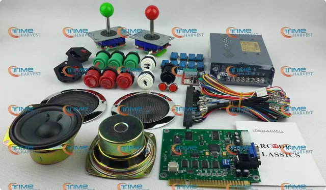 Arcade parts Bundles kit With Joystick Pushbutton Microswitch Player ...