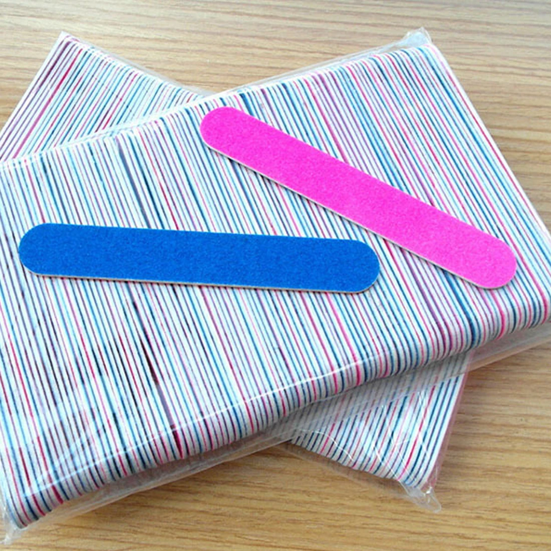Hot 100pcs Mini Nail Files Nail Art Tools Artificial Nail Sandpaper ...
