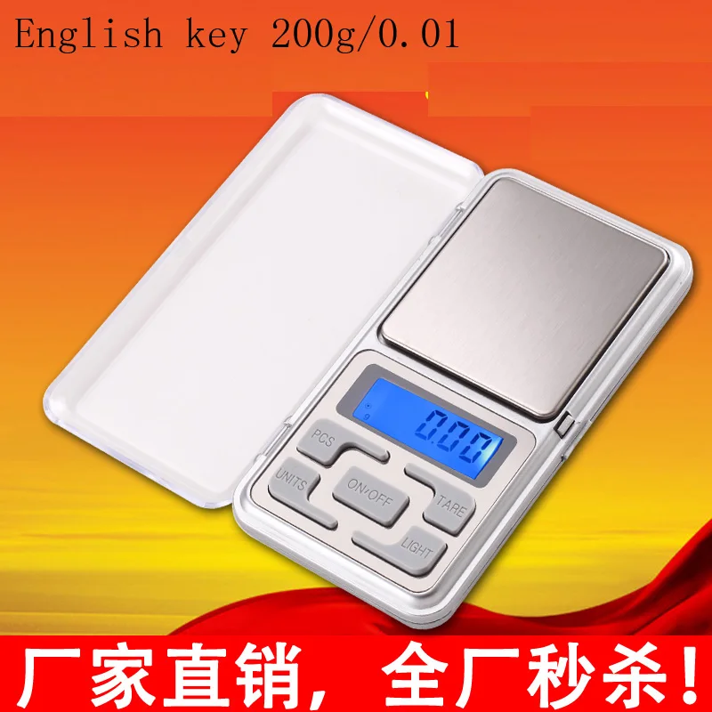 Precision mini Kitchen / jewelry scale electronic weighing 200g /0.01g ...