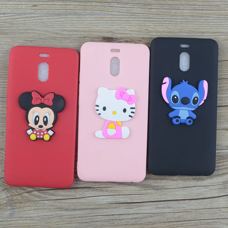 Cute Cartoon Minnie Case for Meizu M6 Note Cases Stitch Hello Kitty ...
