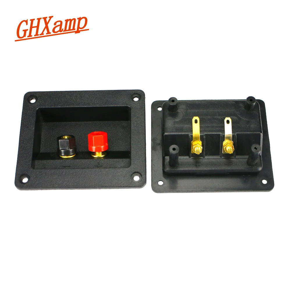 Ghxamp Speaker Terminal Board Speaker Junction Box With 2 Copper Screw ...