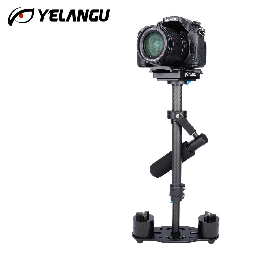 YELANGU Handheld 40CM Carbon Fiber Video Camera Stabilizer Steadicam ...