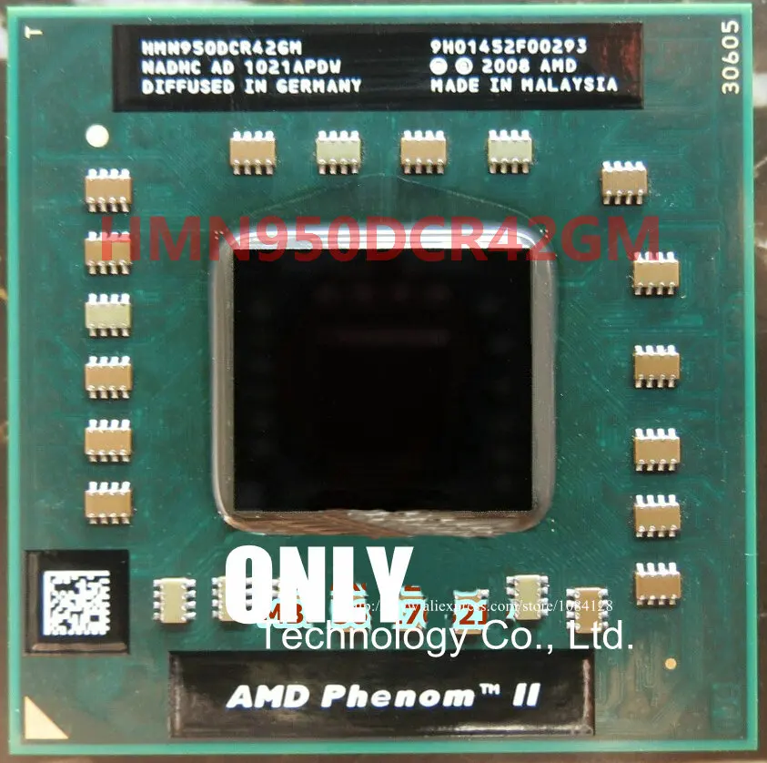 free shipping Original Laptop CPU N950 N 950 HMN950DCR42GM 2.1 GHz 1MB ...