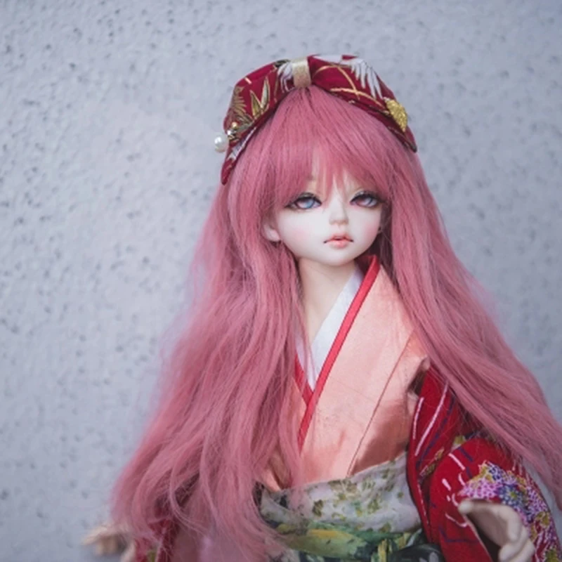 Allaosify Bjd Hair 1/3 1/4 1/6 Bjd SD Doll Wig High Temperature Wire ...