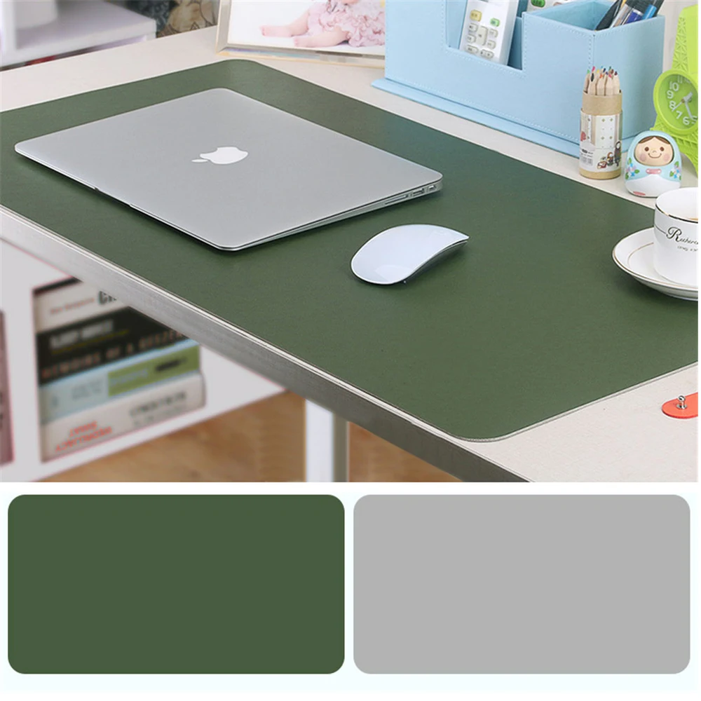600*300mm Mouse Pad Large Size PU Leather Desk Mouse Mat Business ...