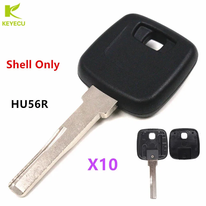 Keyecu chave de substituição, 10 para volvo, s40, v40, s60, s80, xc70 ...