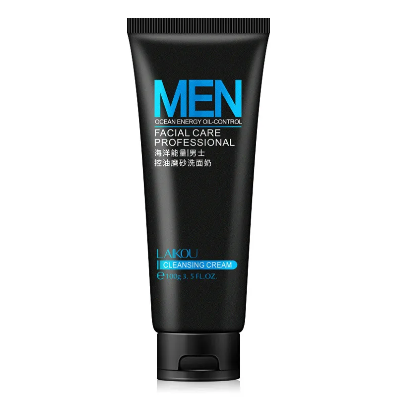 Men's Oil Control Facial Cleanser Deep Cleansing Moisturizing Face ...