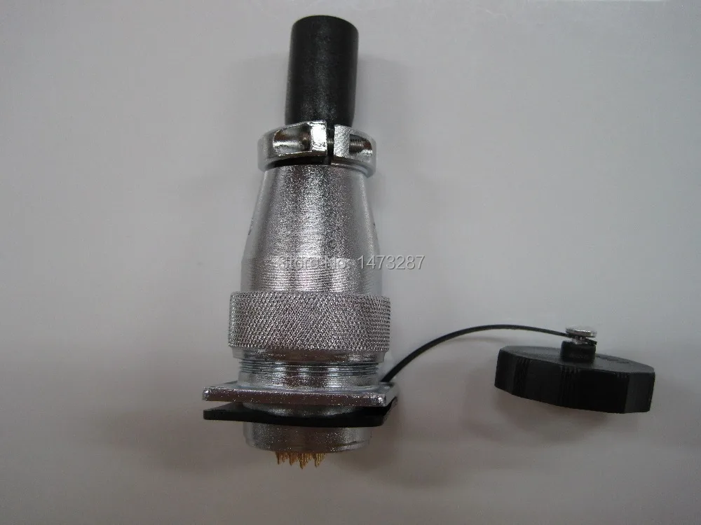 Original Aopulo 3Pins Square Flange Aviation Connector Plug+Socket Dia ...