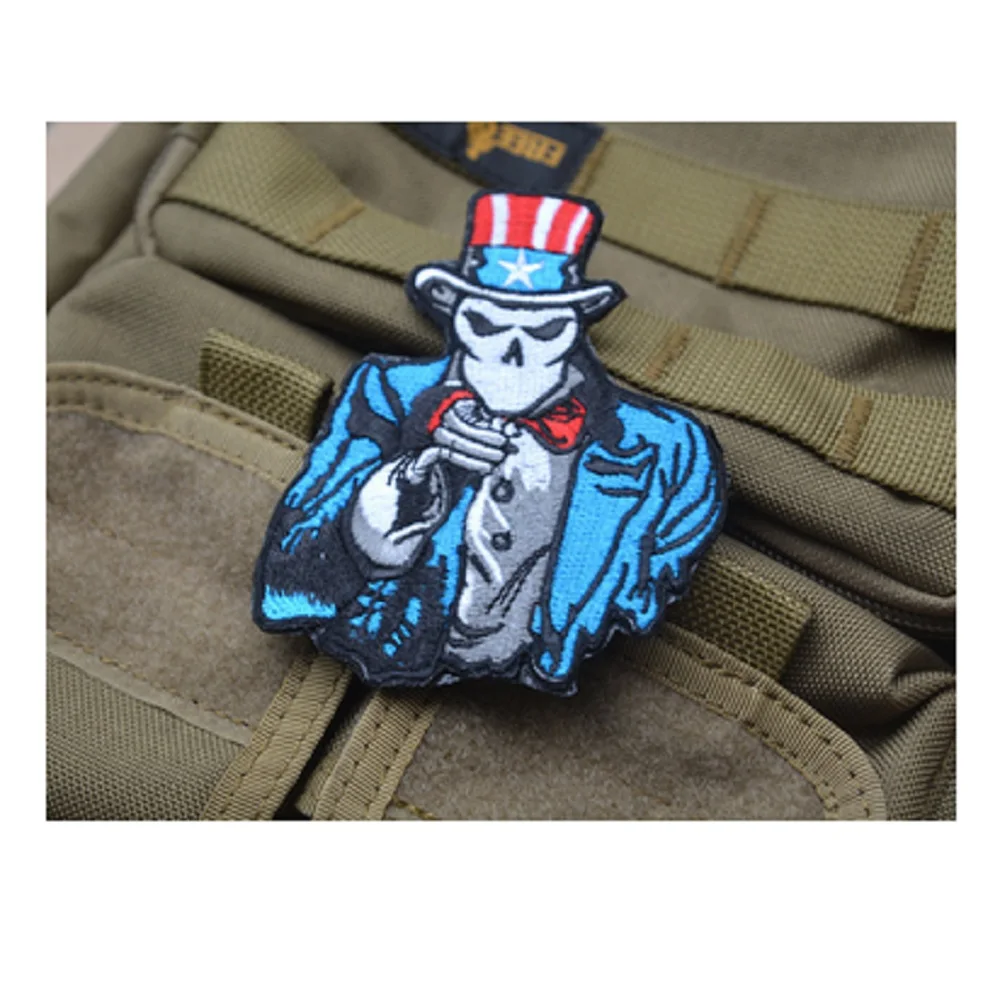 3d Embroidery Armband The Irish Flag Armband Uncle Sam Patch Embroidery Armband Cloth Patch ...