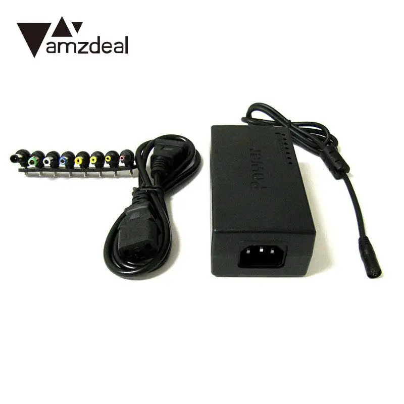 Amzdeal 19v 4.5a 90w Universal Ac Power Adapter 8 Dc Tips Head Charger ...