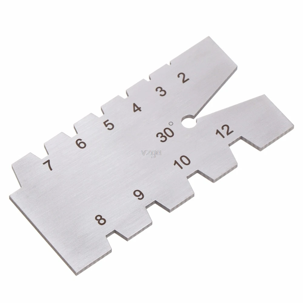 TR30 Degree Screw Thread Gauge Gage Tool Grinding Stainless Steel ...