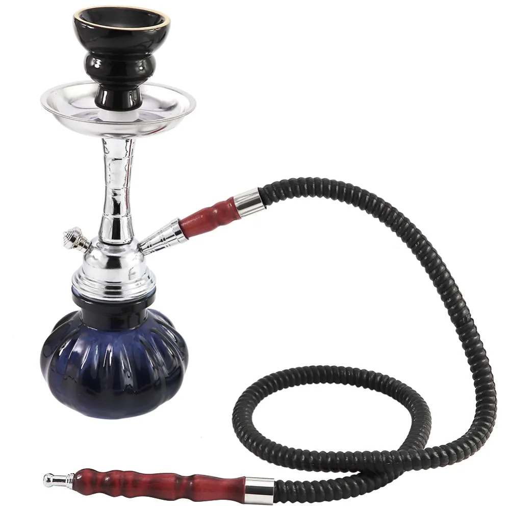 Mini Hookah Set With Two Hose Small Shisha Hookah Tube Bowl Charcoal ...