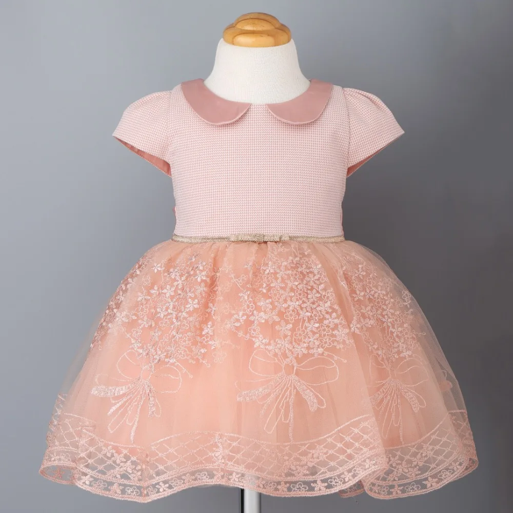 2 7Y Children Dresses for Girls Autumn Clothes Kids Dress for Party and ...