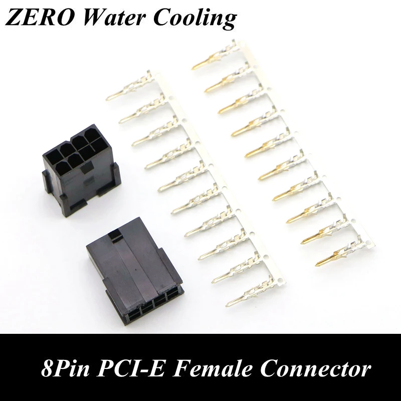 4.2mm 5559 GPU/PCI-E 8Pin Female Connector + 10pcs Terminal Pins.