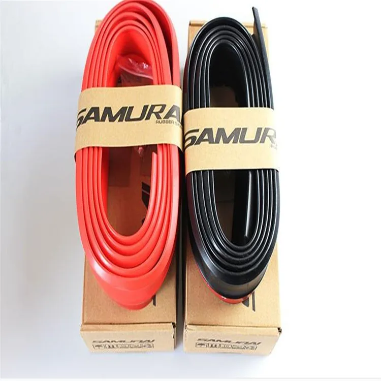 Car sticker protecting car front lip bumper rubber strip for Chevrolet ...