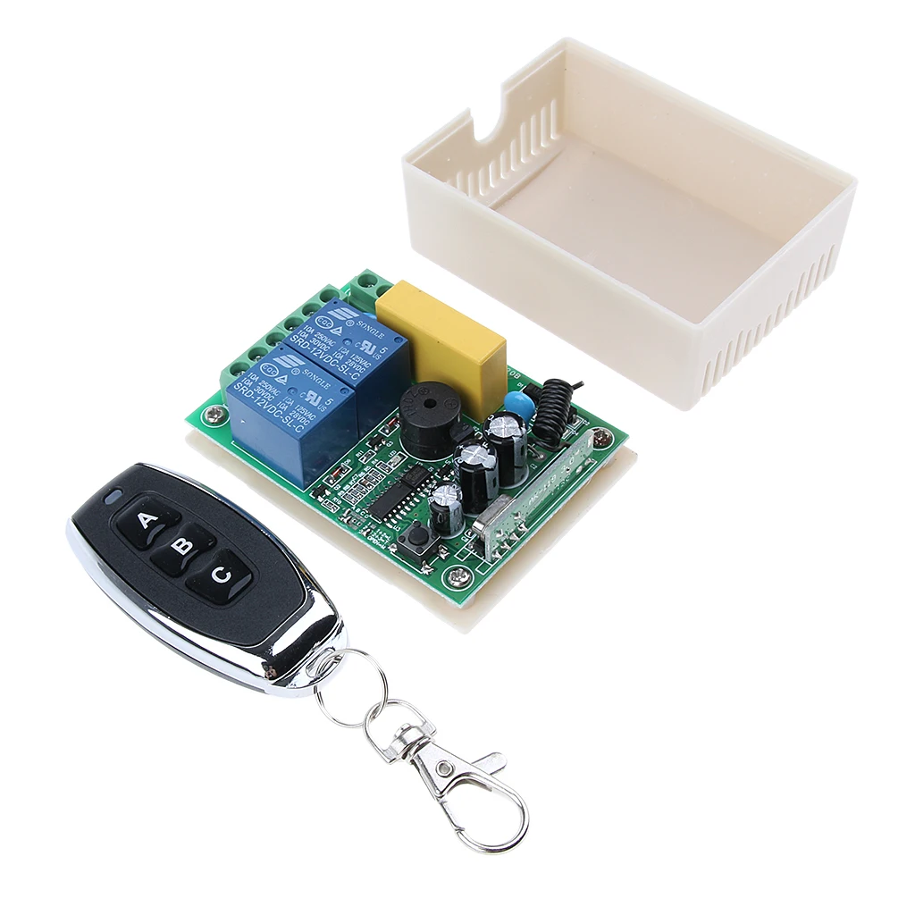 220V Learning Remote Control Switch Unit with 3 Bottom Controller ...