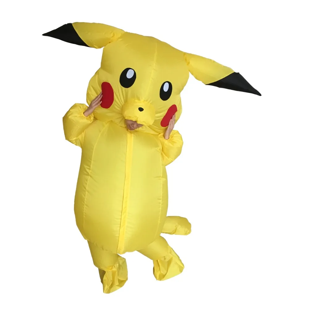 Anime Pikachu Pokemon Fancy Mascot Costume - KawaiiMerch.com