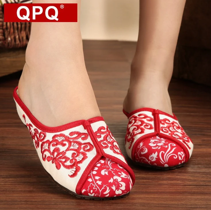 Popular Chinese Embroidered Slippers-Buy Cheap Chinese Embroidered ...
