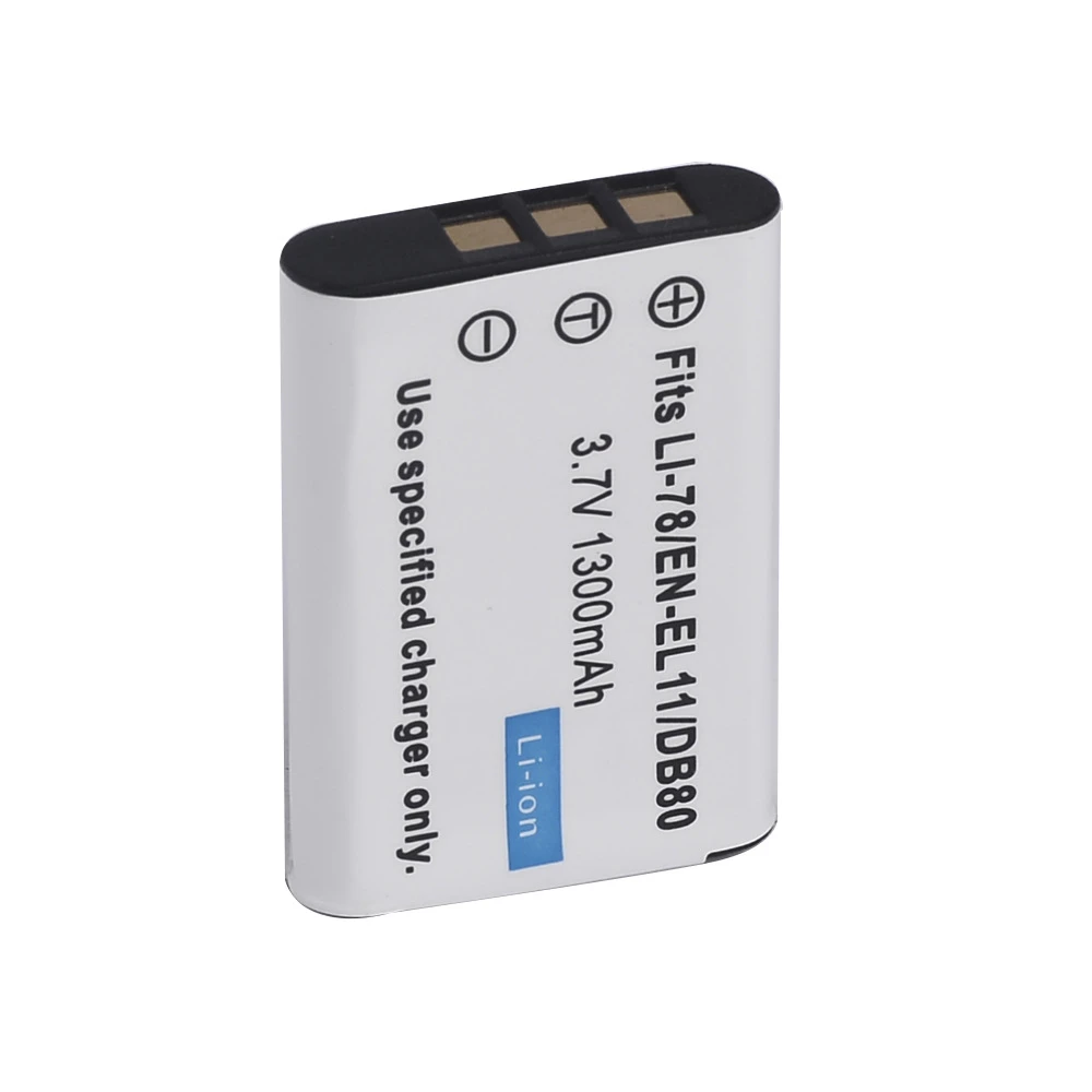 DB L80 Li Ion Battery for Sanyo Xacti Camera VPC CA100 CS1 DMX GH1 GH2 GH3 CG10 CG20 CG21 CG100 ...