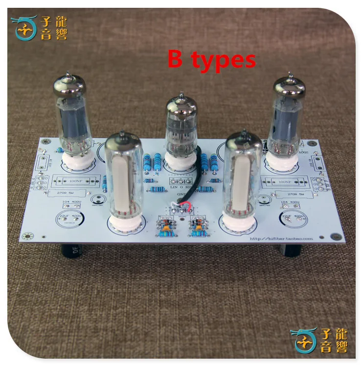 6N2/6N1 6P1 3W*2 stereo power amplifier finished board contains ...