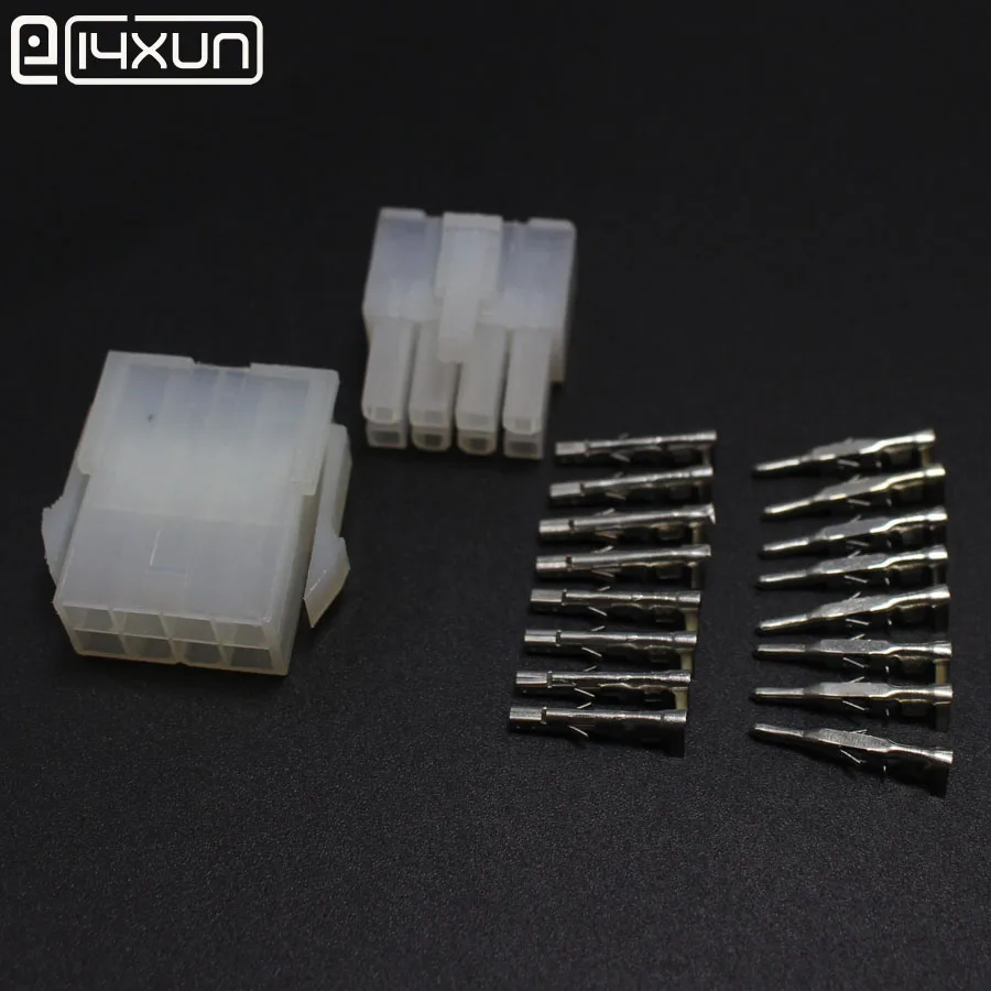EClyxun Terminal de cableado para coche, Kit de conectores eléctricos, 5557, 5559, 8P, 4,2mm ...