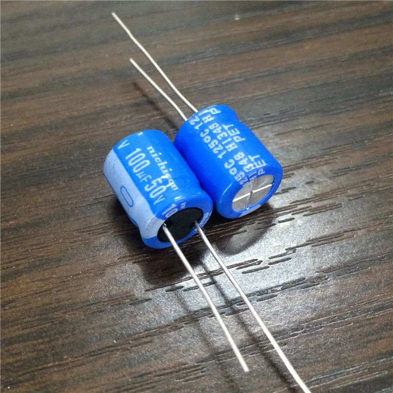100pcs 100uF 50V NICHICON BT Series 10x12.5mm Highly reliability ...