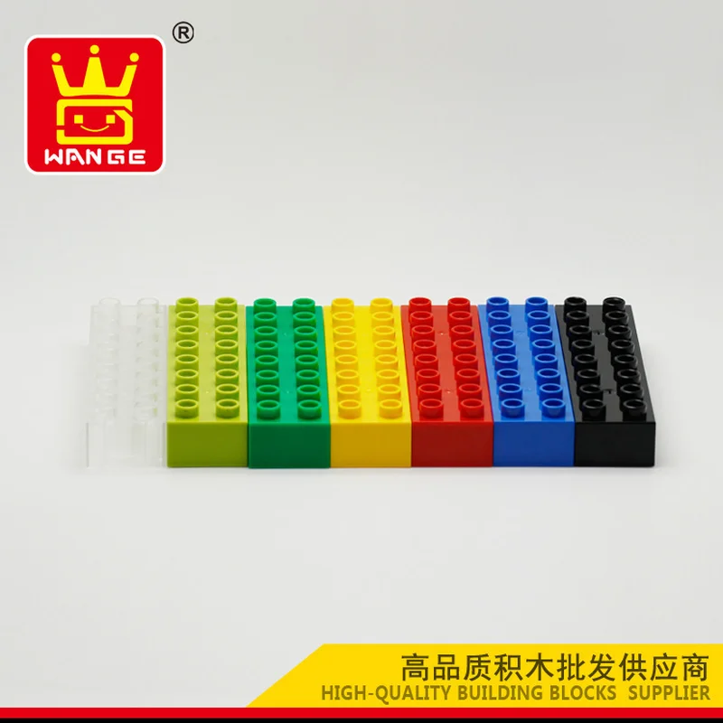50 Pcs/lot 2x8 Big Size Building Block Parts for Own Creation DIY Large ...