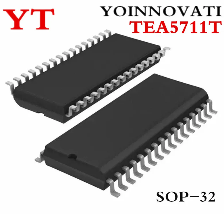 Icステレオ回路ピース/ロットtea5711t tea5711 am/fm 32soic|ic tea5711|lot lotlot 5pcs ...