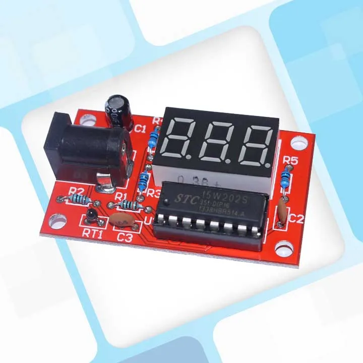 Digital Thermometer Digital Thermometer chip electronic components PCB ...